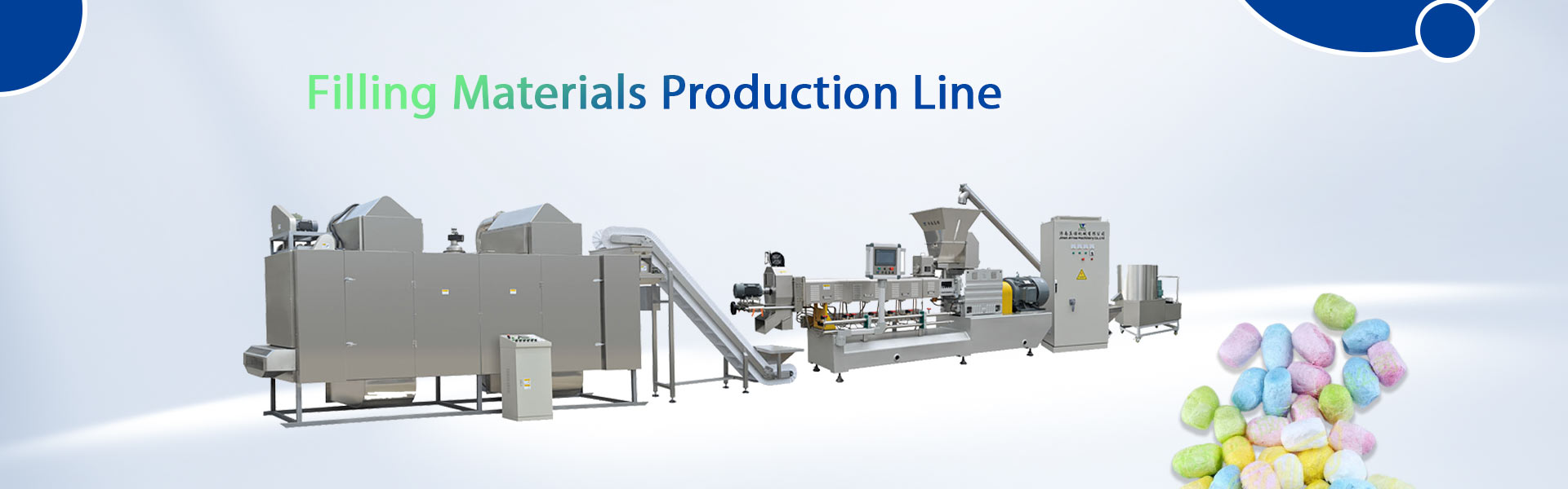 Process Line-Filling Materials Production Line - Jinan Arrow Machinery ...